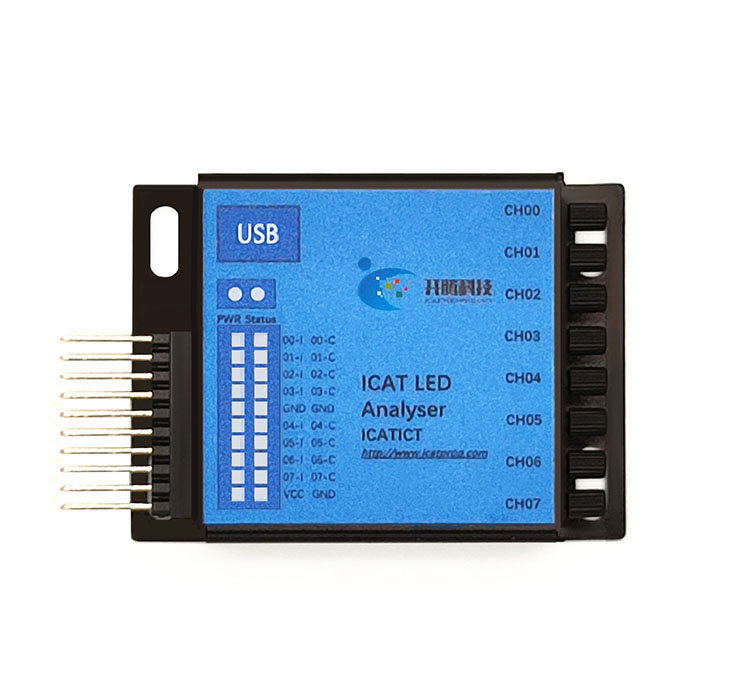 ICAT ICT系列高精度LED测试仪 USB接口 弱光强光波长测试LED测试 - 深圳市开腾科技有限公司