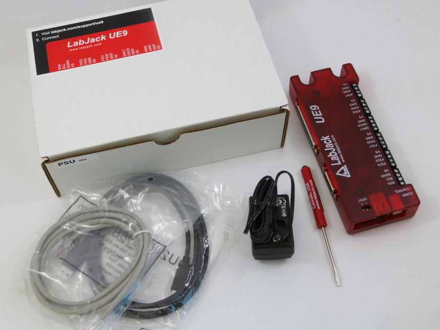 Labjack UE9(-Pro) ( 最早的Labjack USB及以太网 DAQ） - 深圳市开腾科技有限公司