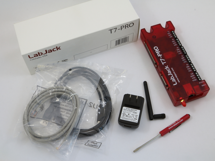 Labjack T7(-Pro) 高性能DAQ（支持USB、WiFi、以太网） - 深圳市开腾科技有限公司